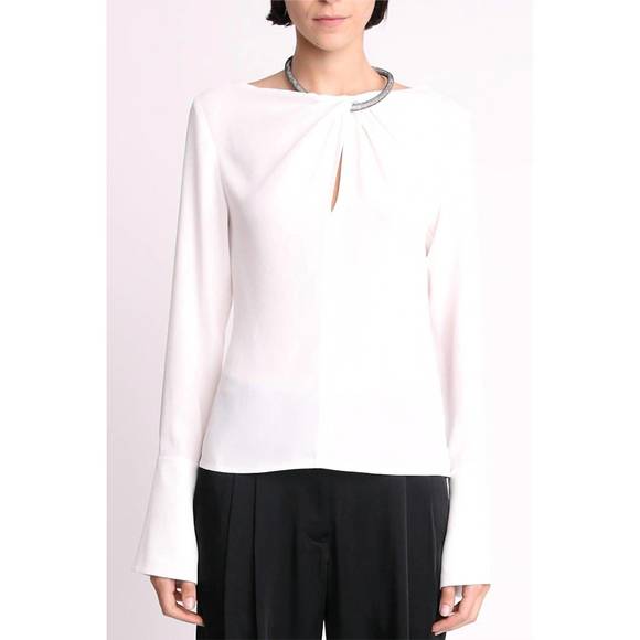 A.L.C. | Tops | New Alc Skylar Blouse In Ivory | Poshmark